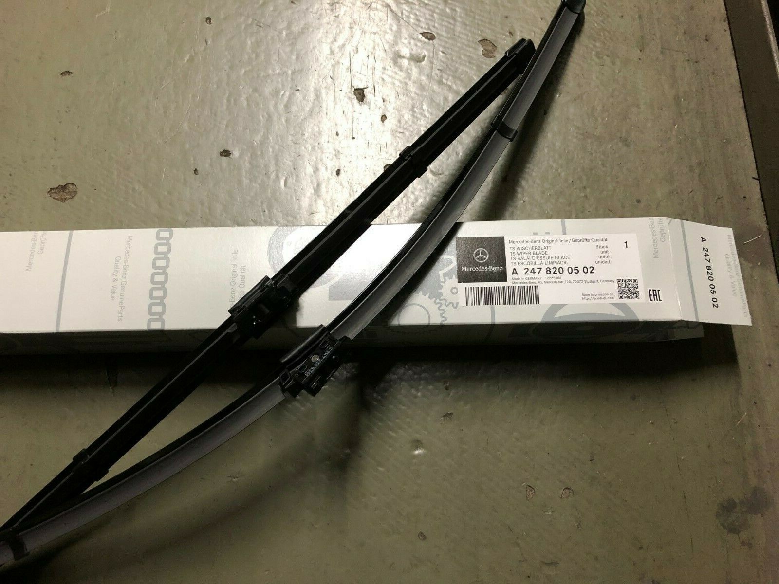 Mercedes-Benz Scheibenwischer vorne Wischerblätter Satz B-klasse W247 ...