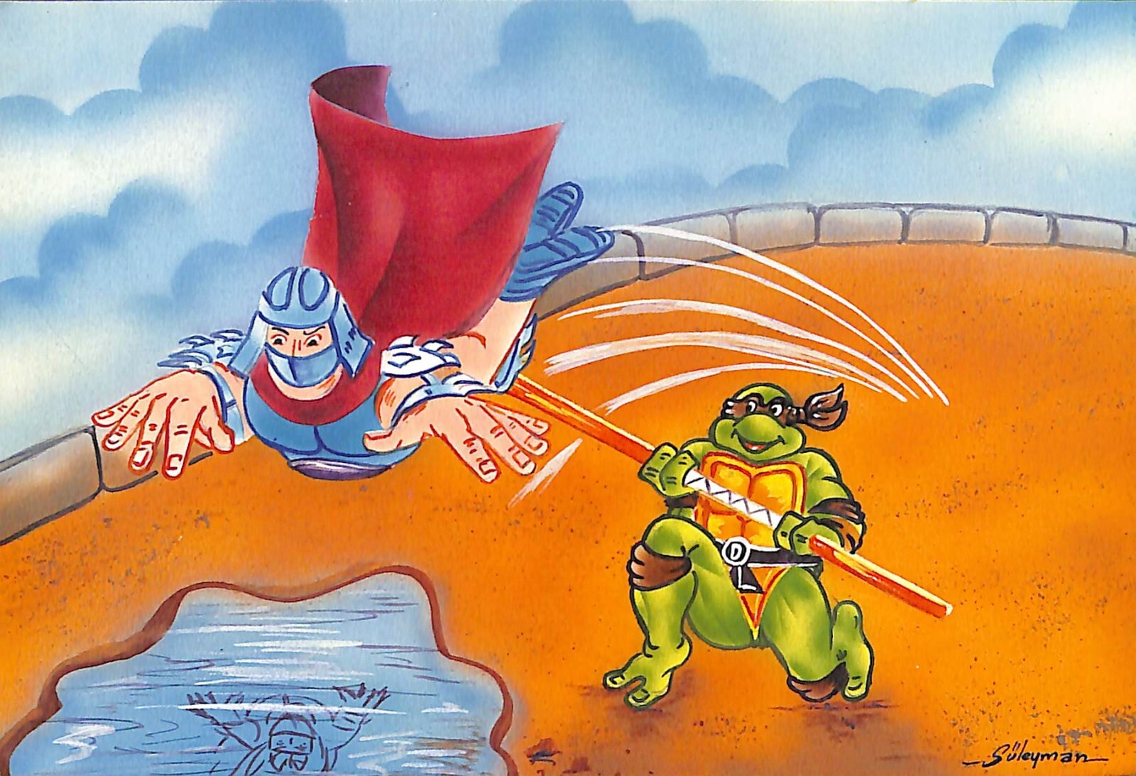 Teenage Mutant Ninja Turtles Postcards Turkish Edition 1980s 10x15cm | eBay