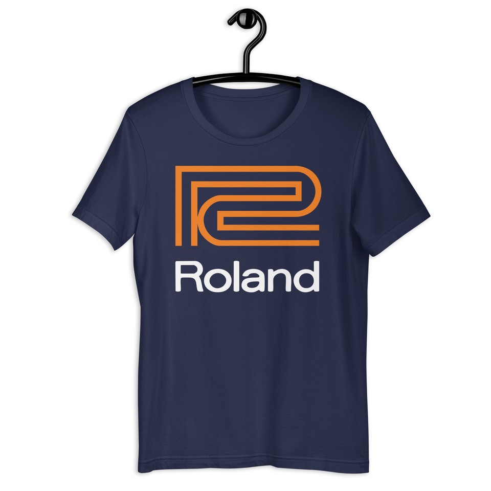 Roland Drums Logo T-Shirt - Synth, D J, and EDM Style Tee S-5XL | eBay