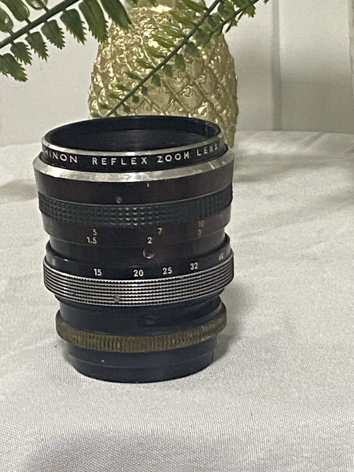 CHINON Reflex Zoom Lens f 1.7 - 8-48 mm Lens | eBay