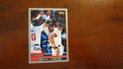 2000 TOPPS # 72 BRIAN JORDAN BASEBALL CARD | eBay