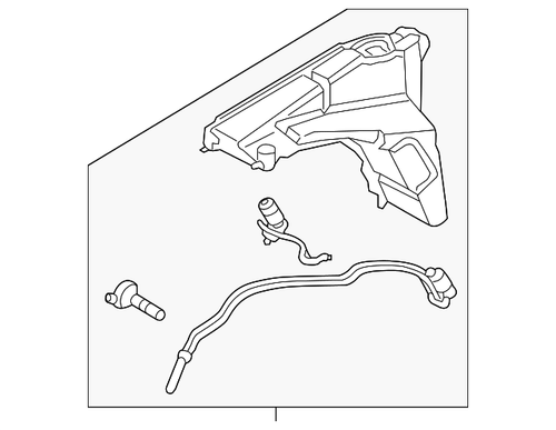 Genuine Land-Rover Reservoir LR110609 | eBay