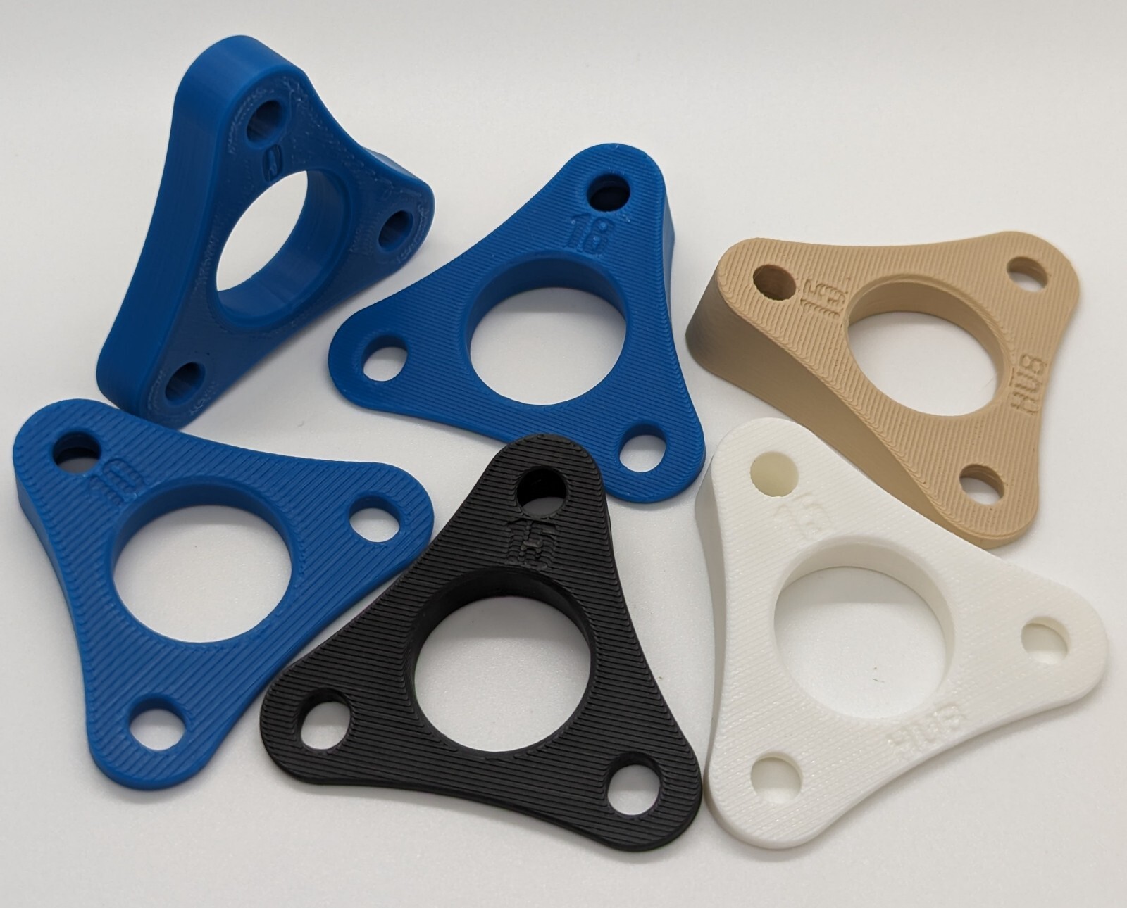 Kart Steering Wheel Hub Wedge Angle Spacer W/ Bolts - Birel, Compkart ...