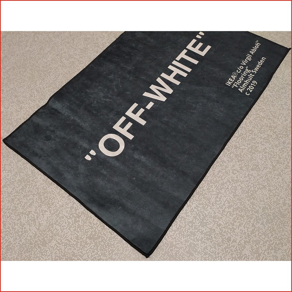 Off White, Cool Rug, Keep Off Rug, Custom Rug, Off White Rug, Hypebeast ...