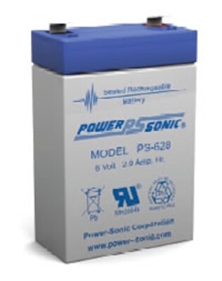 6V 2.8AH SLA Battery F1 Terminal AP-628BF1 PS-628 Alarm Security UPS ...