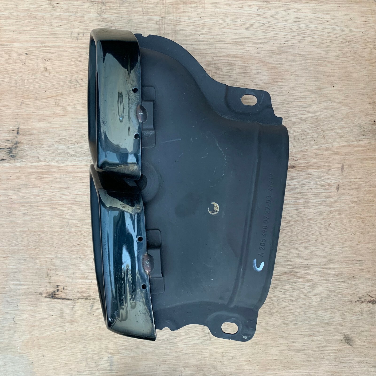 Genuine Mercedes exhaust tips rear c63s AMG tail pipe A2054900727 ...