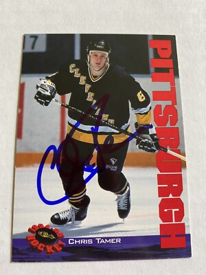Chris Tamer Signed 94/95 Classic Hockey Card # 94 | eBay