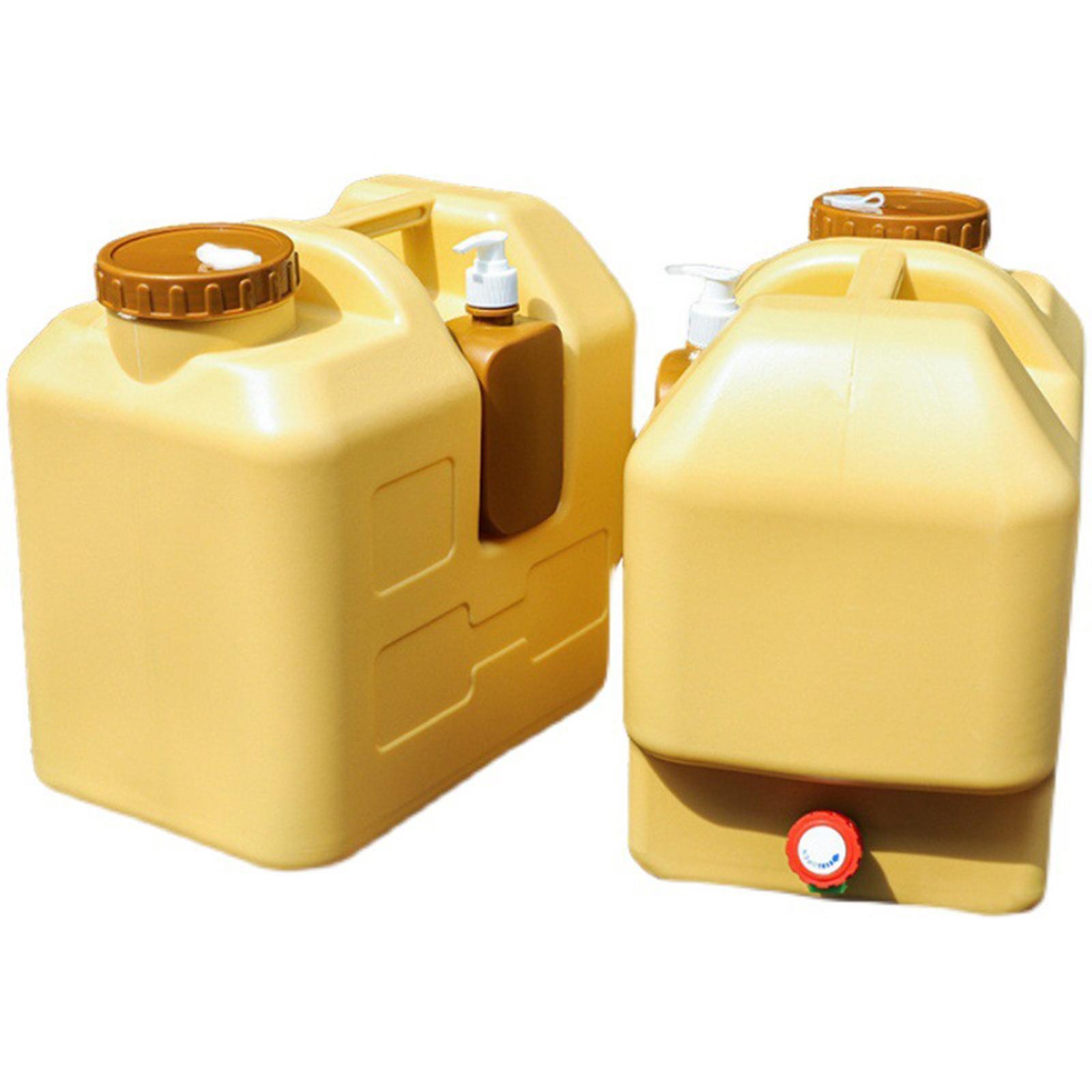 Portable Water Storage Tank Practical Water Canteens with Faucet ...