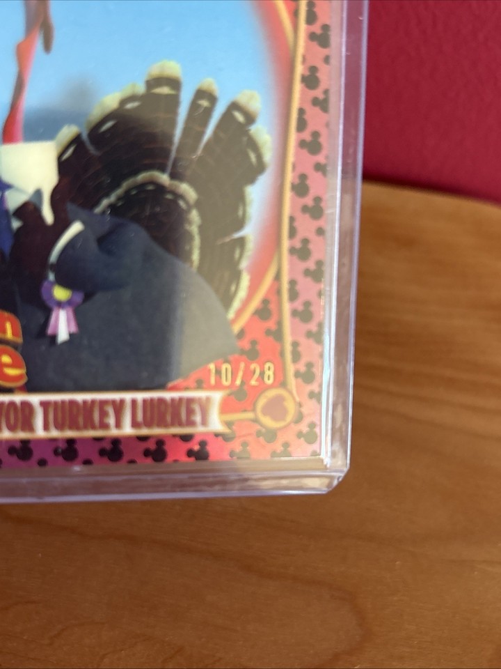 2025 Topps Chrome Mayor Turkey Lurkey /28 Chicken Little Card CL-9 | eBay