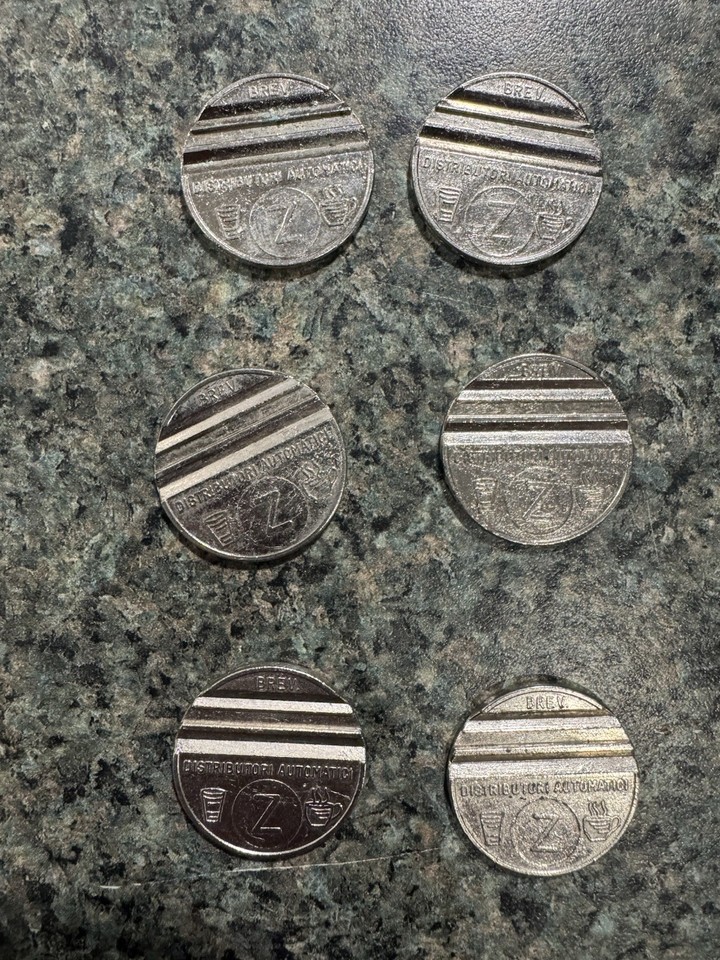 USED, 140 TYPE “Z” WITTEK DRIVING RANGE TOKENS FOR GOLF BALL DISPENSER ...