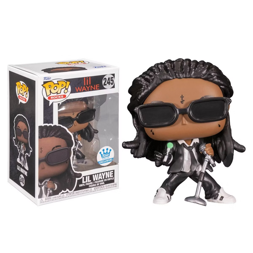 Funko Pop! Rocks Lil Wayne Lollipop #245 Funko Shop Exclusive Ships ...