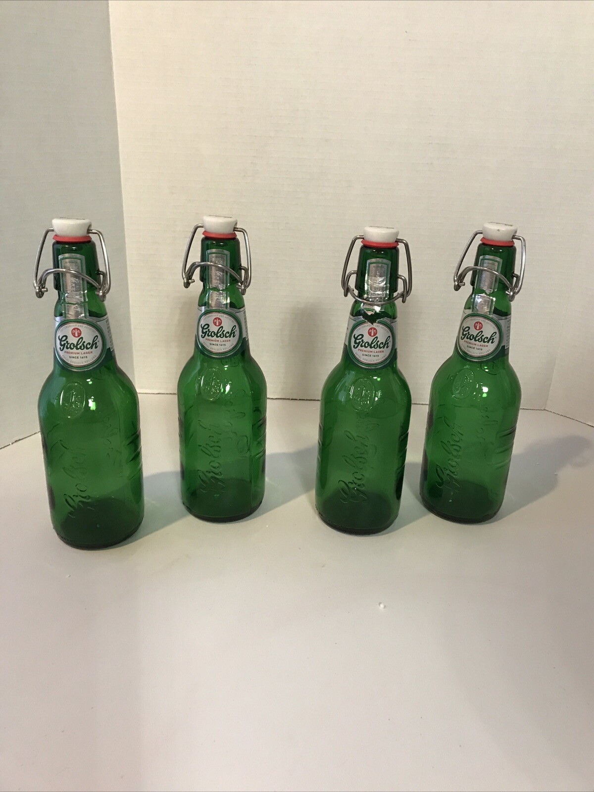 Grolsch Swing Top Beer Bottle Green Glass 15.2 oz 4 pack (A) | eBay