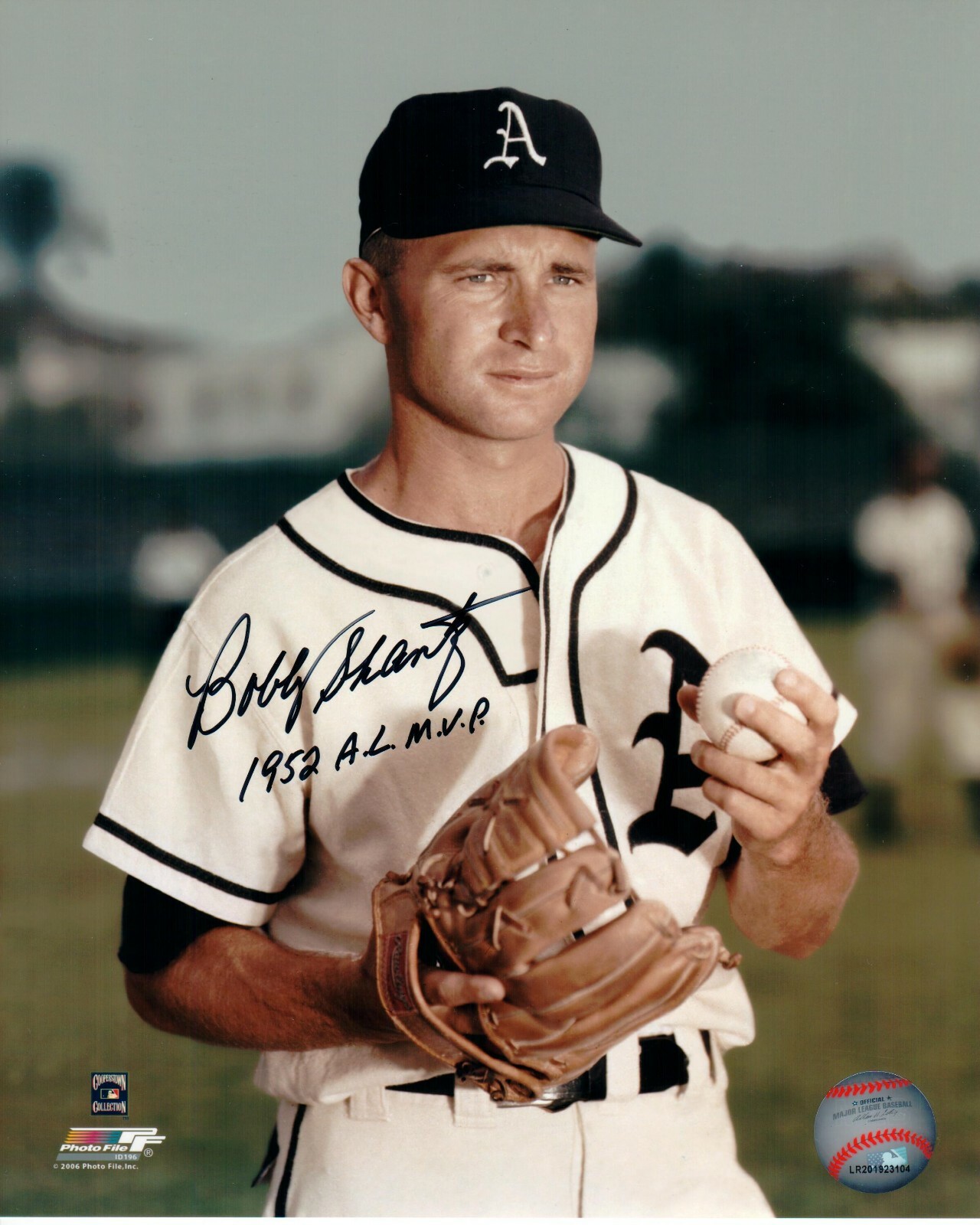 Bobby Shantz Signed 8x10 Color Photo Philadelphia Athletics "1952 AL ...