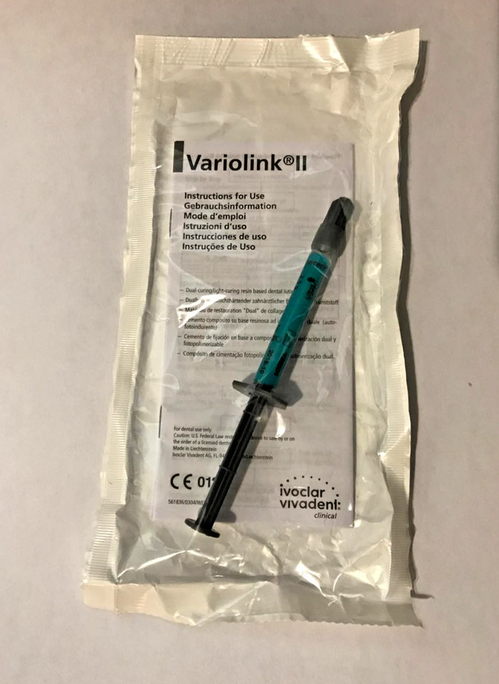 Ivoclar Variolink II Base Refill Transparent by VIVADENT 558950 10 ...