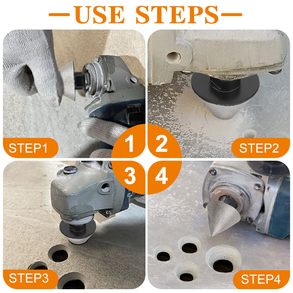 Enlarging Countersink Drill Diamond Beveling Chamfer Bits Industry Hole ...