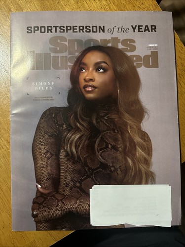 sports illustrated magazine Simone Biles Sportsperson Of The year | eBay.de