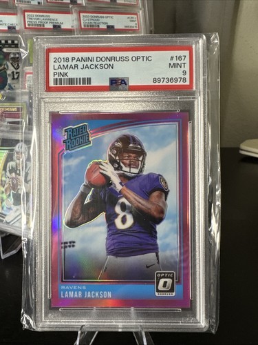 2018 Donruss Optic - Rated Rookie #167 Lamar Jackson (RC) | eBay