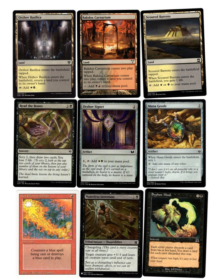 Edgar Markov-100 Card EDH Commander Deck-Vampire-Mythic-Rare Magic the ...