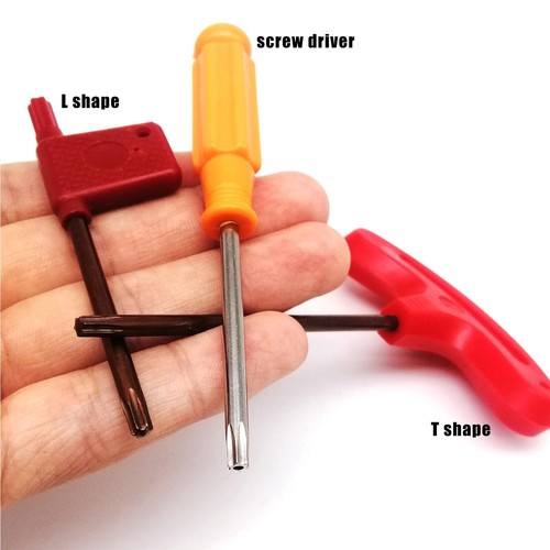 T4 to T30 Six Lobe Torx Tamper Proof Security Bolt Screwdriver Screw ...