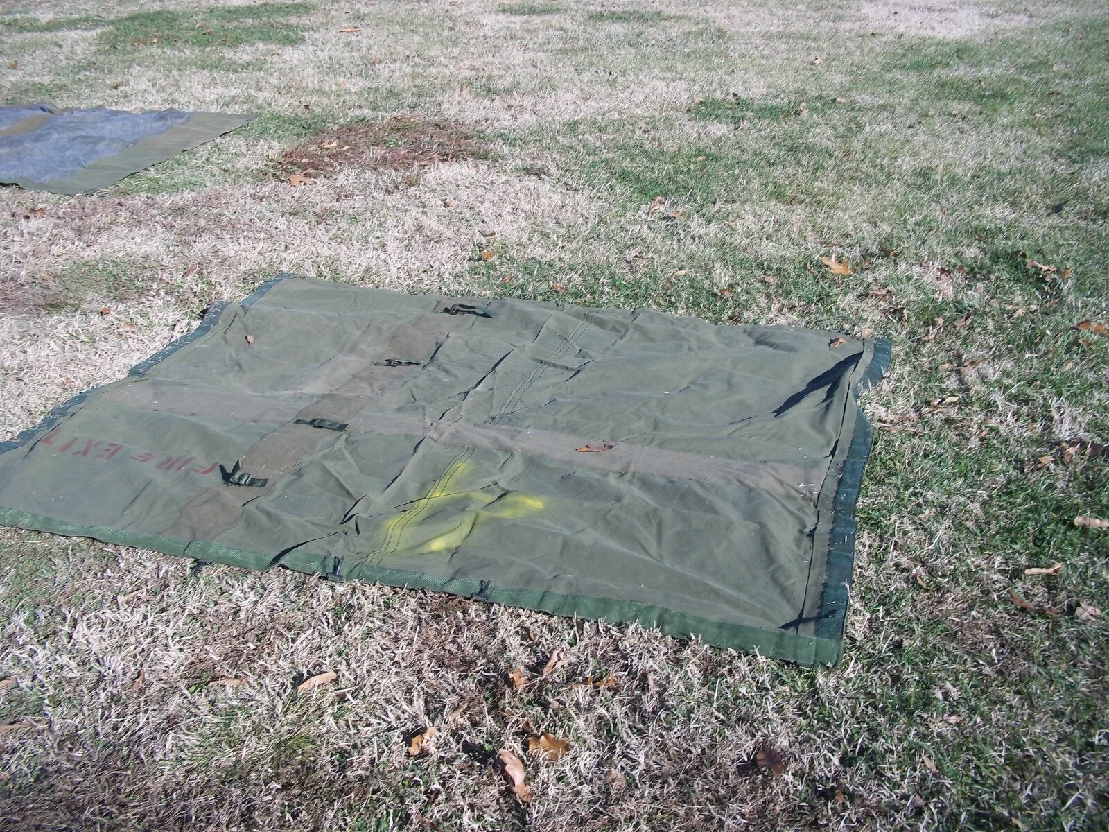 MILITARY SURPLUS MKT FIELD KITCHEN TRALER SHORT SECTION PANEL MKT GREEN ...