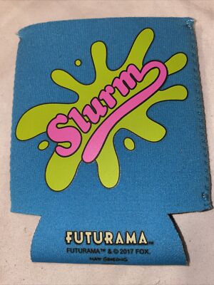 Futurama Slurm Koozie Loot Crate Beer & Soda Can Cooler | eBay