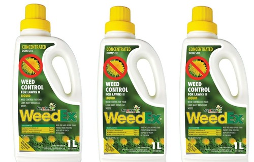 Lot Of 3 WEEDEX WEED CONTROL CONCENTRATE 1L Herbicide Superior Product ...