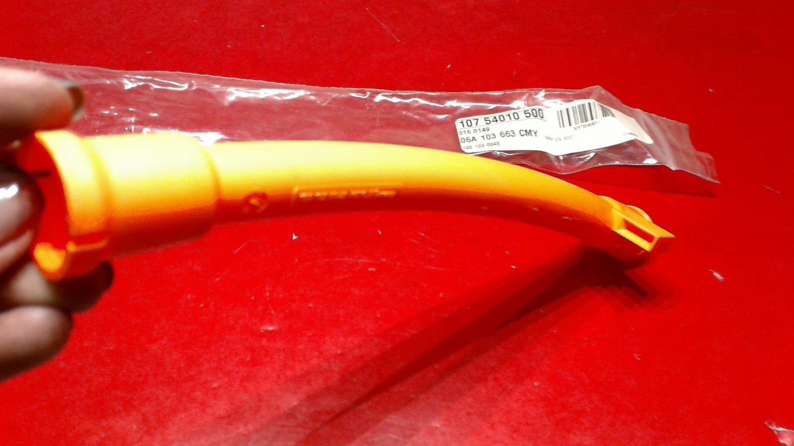 VOLKSWAGEN Engine Oil Dipstick Tube Funnel Beetle Golf Jetta Meyle ...