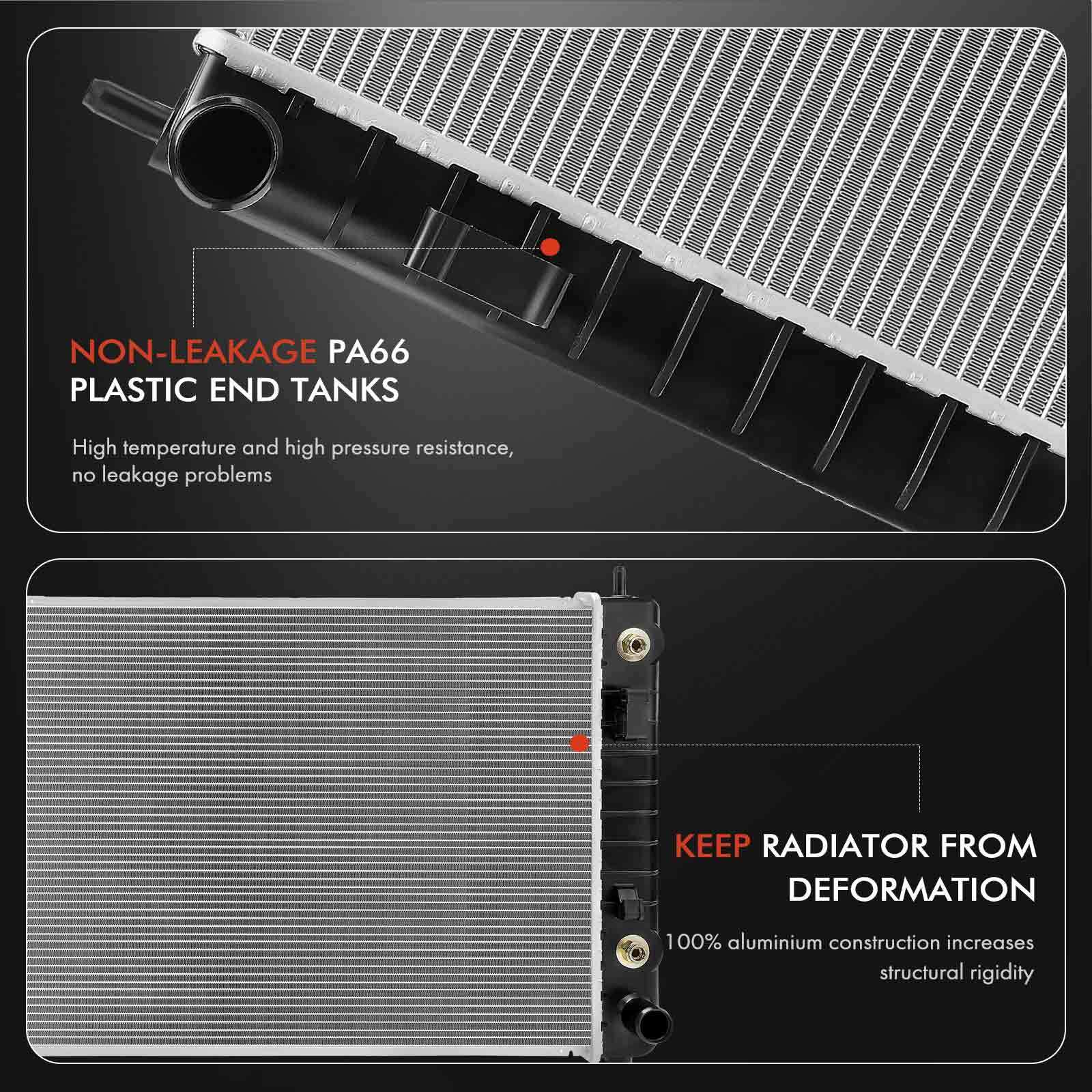 New Aluminum Radiator with Transmission Oil Cooler for Chevrolet HHR ...