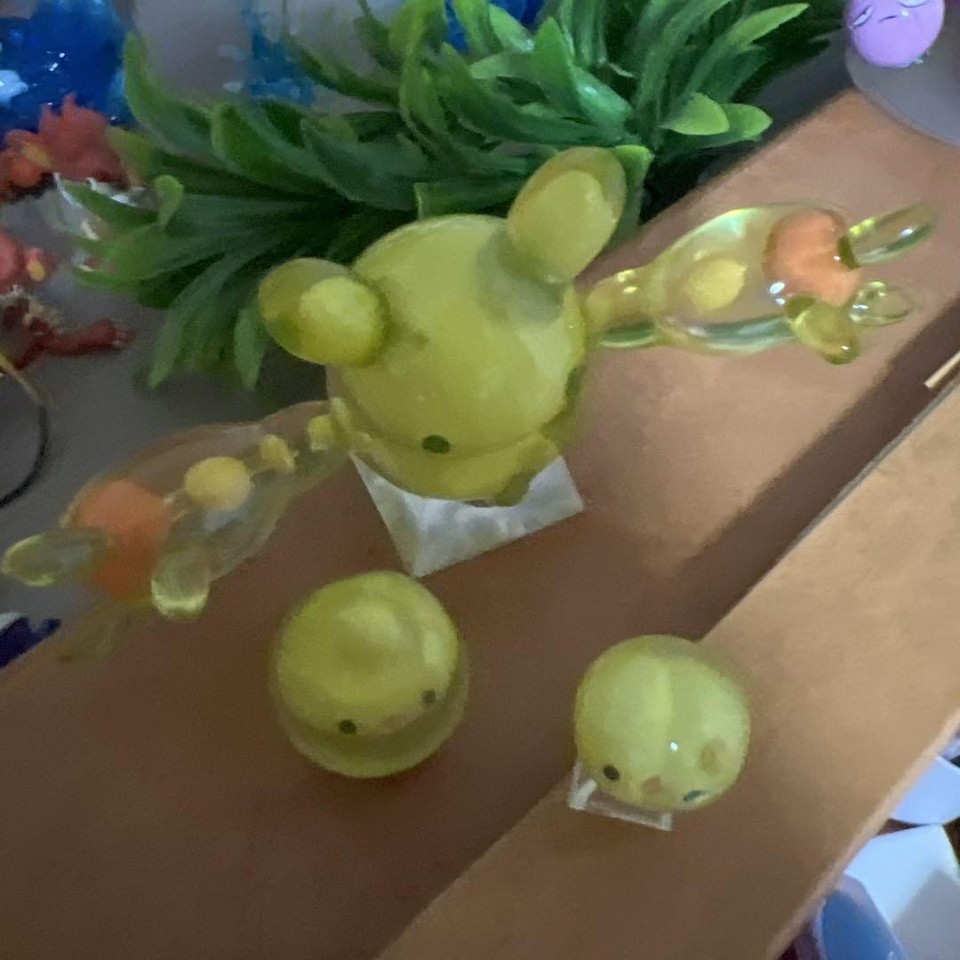 Set Of 3 Pokemon Clear Figures | eBay