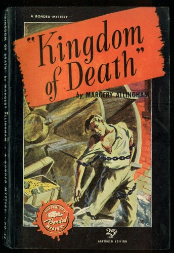 Margery Allingham: Kingdom of Death PB mystery man chained to ...