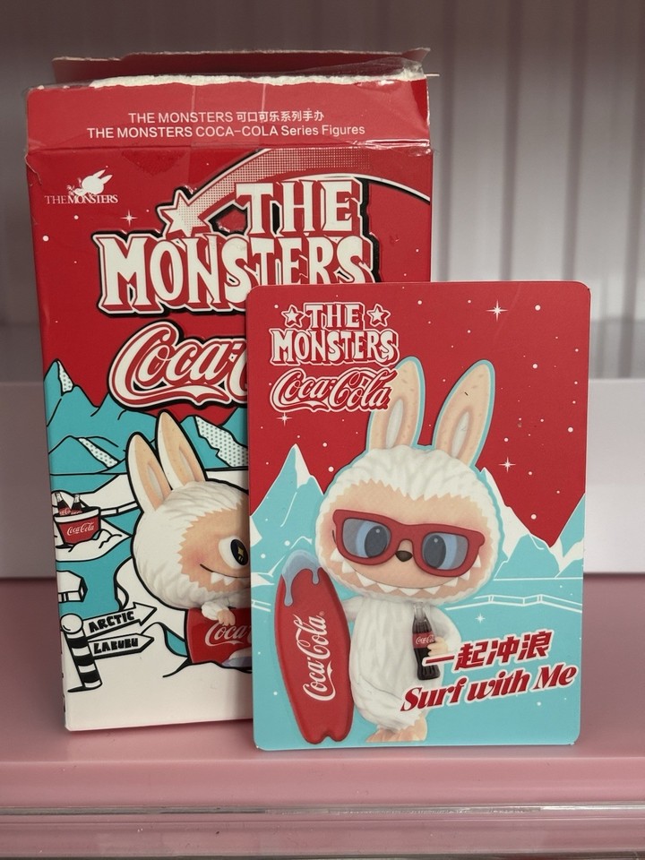 Pop Mart The Monsters Labubu Figure Coca Cola Series - Surf with Me ...