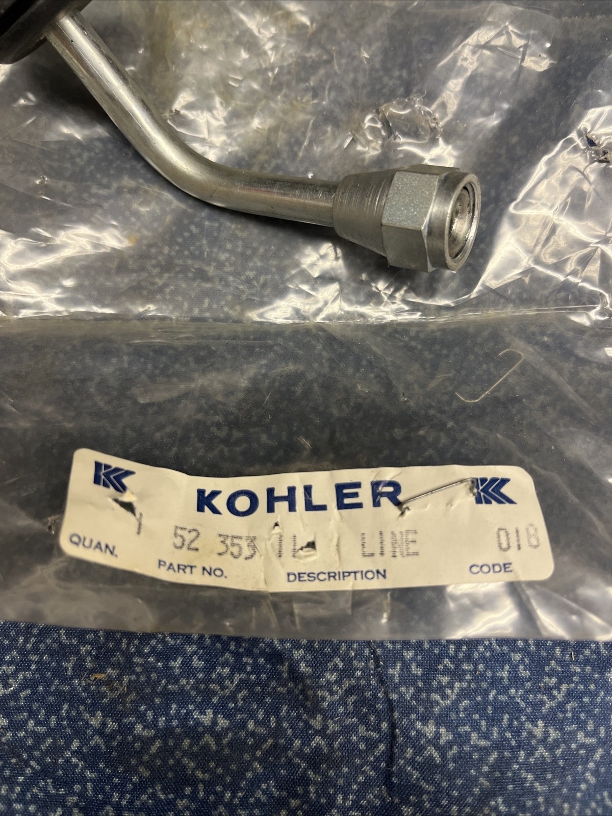 Kohler Oil Line. 52 353 11 engine | eBay