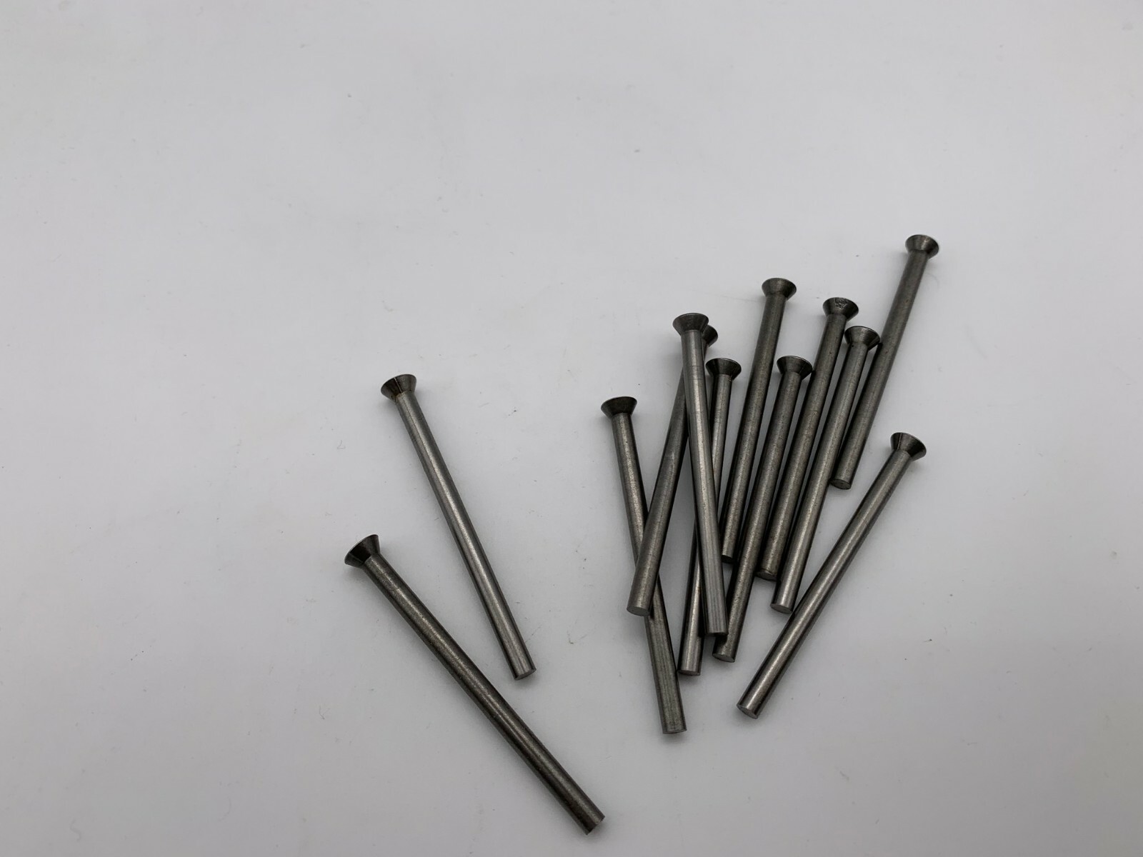 Royal .135" X 2" Long Bevel Headed Punches, Tool Steel Lot Of 12 Pieces ...
