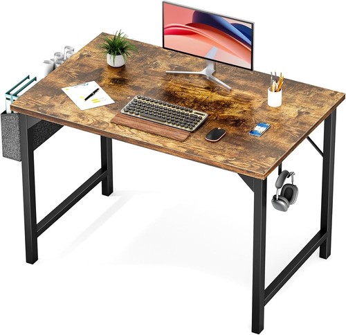 SPACE SAVING STURDY 40" COMPUTER OFFICE STUDENT STUDY DESK - NEW ...