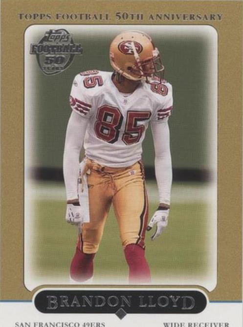 2005 Topps - Brandon Lloyd #51 Gold /50 for sale online | eBay