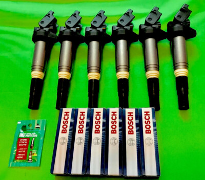 Ignition Coil+Spark Plugs BMW E90,E93,E70,F10,F16,F23,F25,F30-N55 | eBay