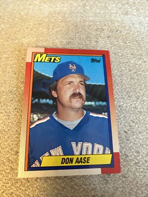 1990 Topps Baseball Card Don Aase New York Mets #301 | eBay