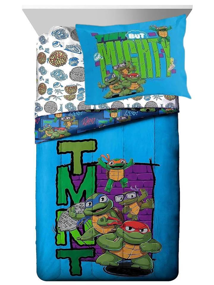 Ninja Turtles Bed Set For Full Bed Nickelodeon Teenage Mutant Ninja