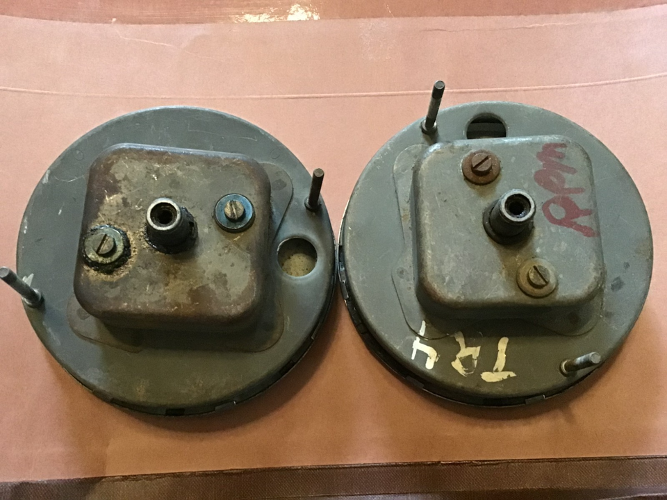 Triumph TR4 TR4A Tachometer rev counter two tachs Spitfire tr250 ...