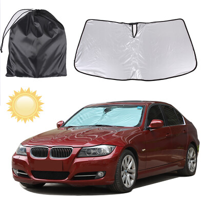 Custom Fits 07-12 BMW 3 Series E90 windshield sun shade sun Protector Foldable | eBay