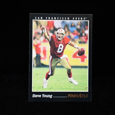 1993 Steve Young San Francisco 49ers Pinnacle #255 | eBay