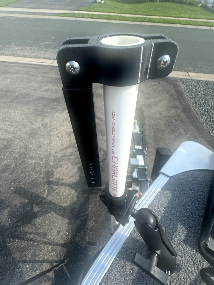 Transducer Pole Mount Kit for 4-hole AMPS Pattern RAM mount - 3/4" or 1 ...