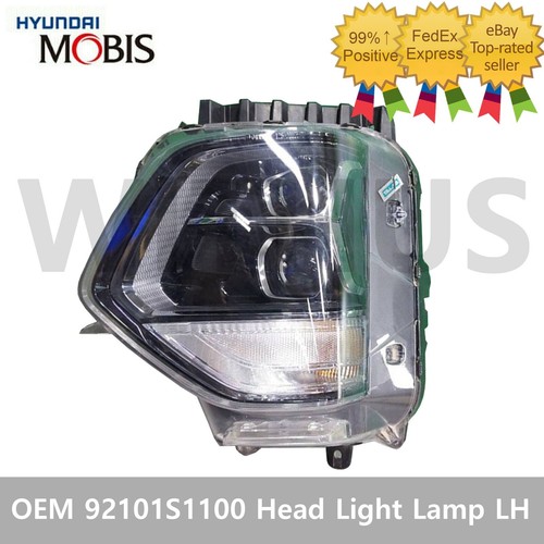 OEM 92101S1100 Head Light Lamp LH 1p for Hyundai Santa Fe 2019 Genuine ...