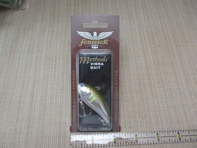 Fenwick METHODS VIBRA BAIT YLLW GILL MARKS Fishing Lure on Card | eBay