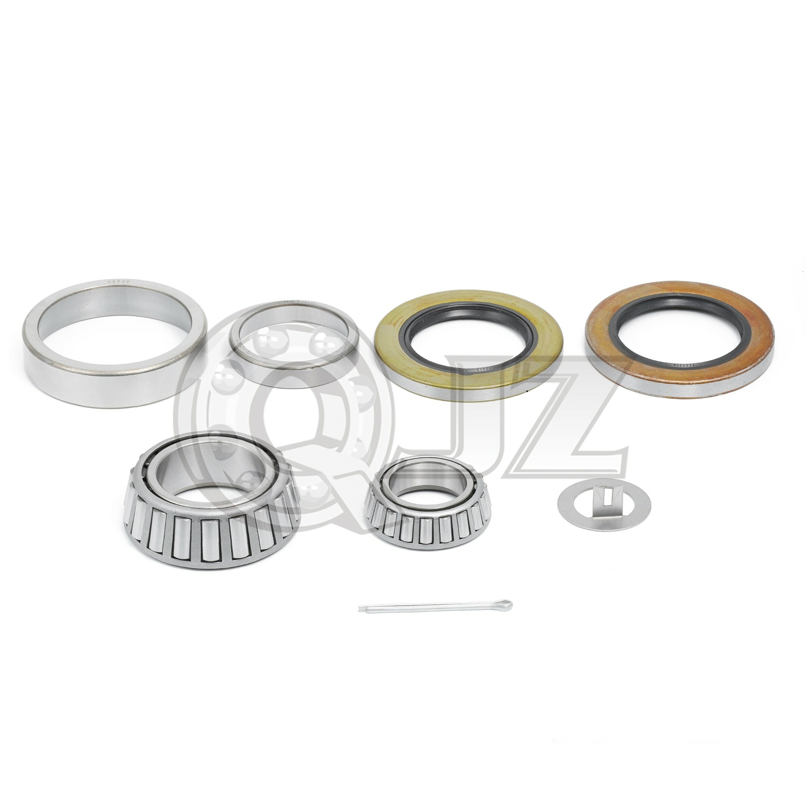 [1 Set] BK3-300 5200-6000lb Trailer Axle Bearing Kit LM67048/LM67010 ...