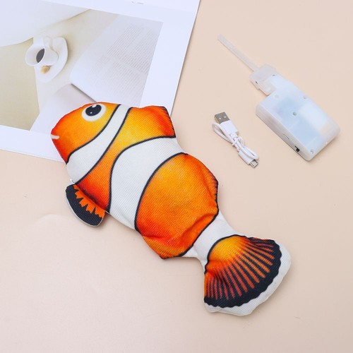 New Waggling Dancing Simulation Fish Floppy Fish Cat Toys Interactive ...