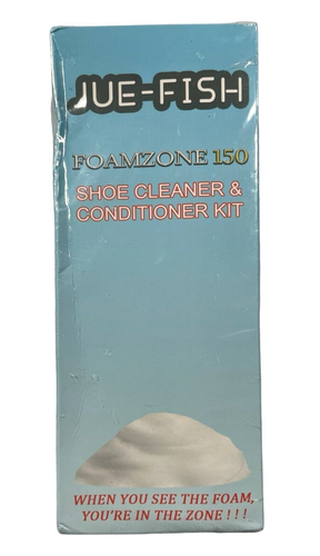 Jue-Fish Foamzone 150 Shoe Cleaner & Conditioner Kit, Powerful Cleaning ...