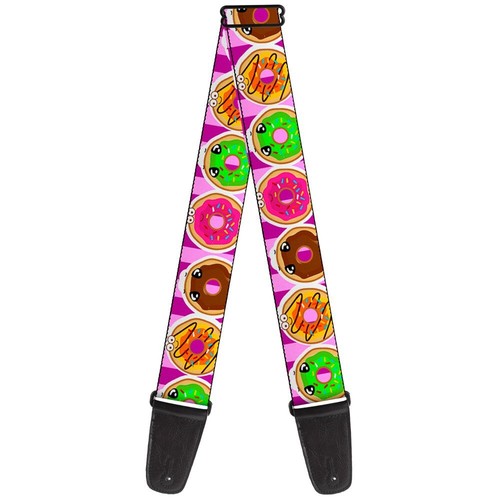 Guitar Strap Sprinkle Donut Expressions Pink 2 Inches Wide | eBay