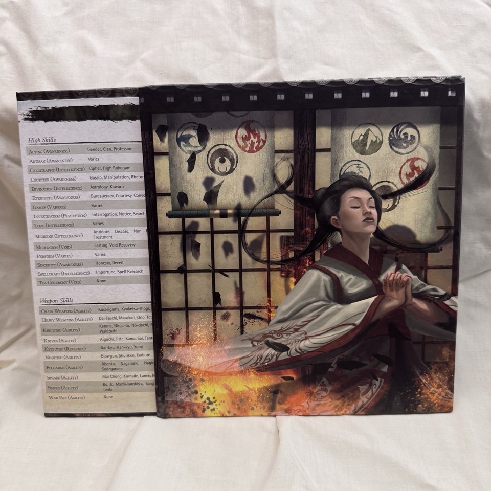 Legend of the Five Rings Gamemaster Screen Storyteller Screen 4th ...