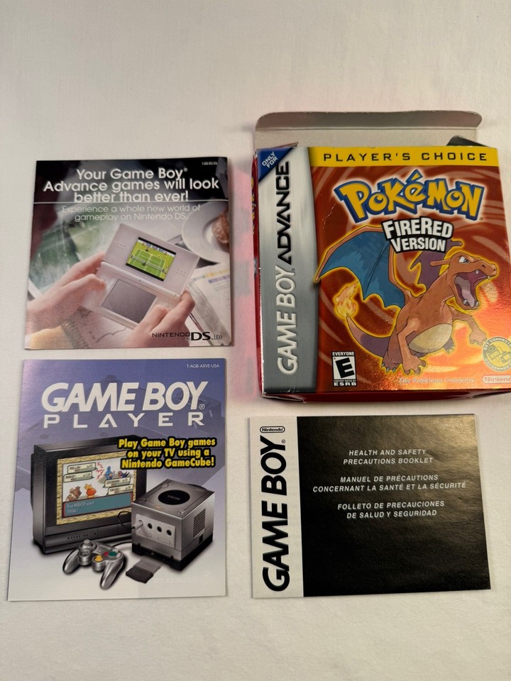 Pokemon FireRed Version (Game Boy Advance | GBA) BOX ONLY SEE PHOTOS ...